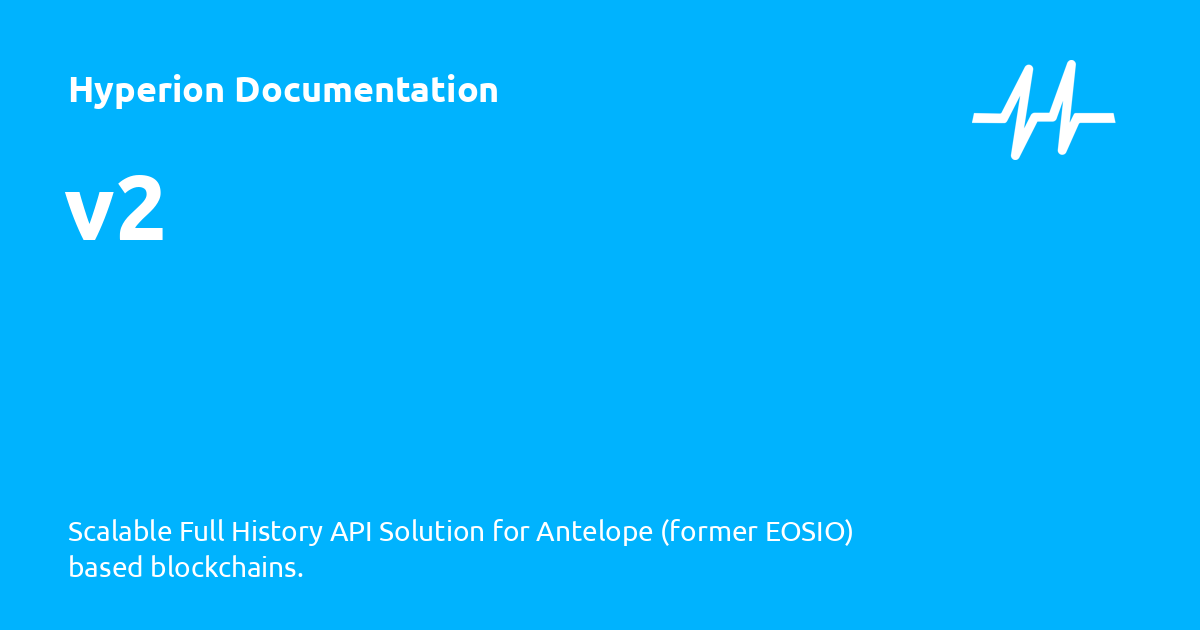 v2 - Hyperion Documentation