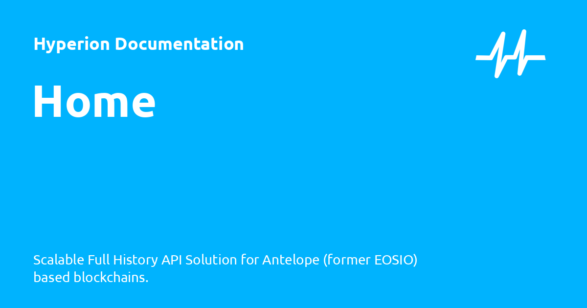 Hyperion Documentation